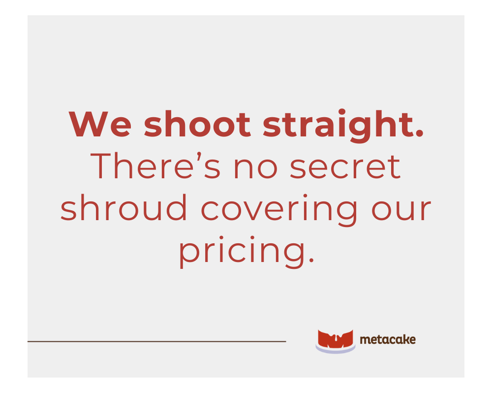 Our Ecommerce Cost Structure: Simple and Transparent | Metacake ...
