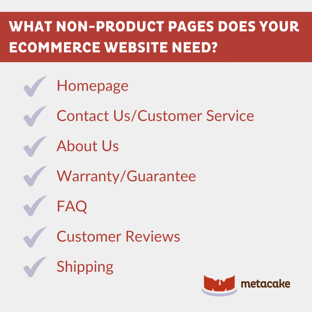 How to Use Non-Product Pages to Optimize Your Ecommerce Website ...
