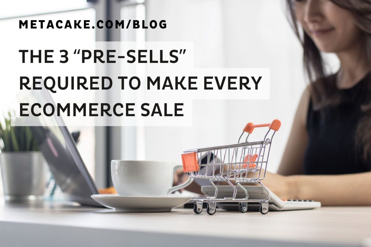 The 3 “Pre-Sells” Required to Make Every Ecommerce Sale | Metacake ...