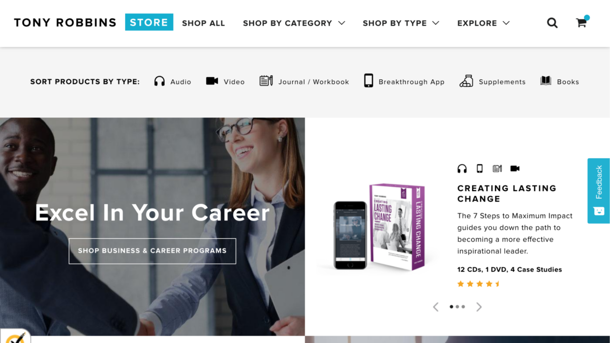Tony Robbins | Metacake - Ecommerce Growth For The World's Most ...